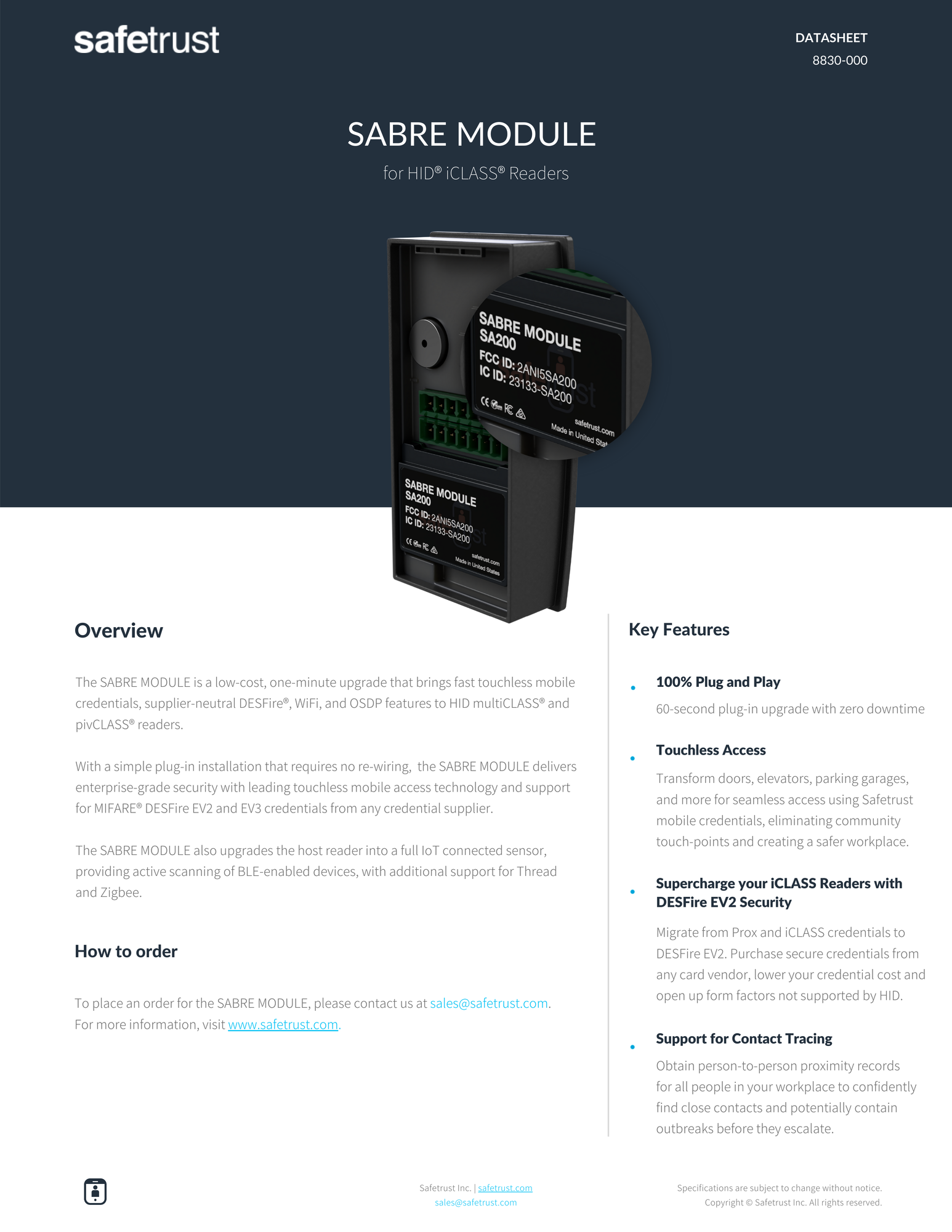 Datasheets Archives - Safetrust